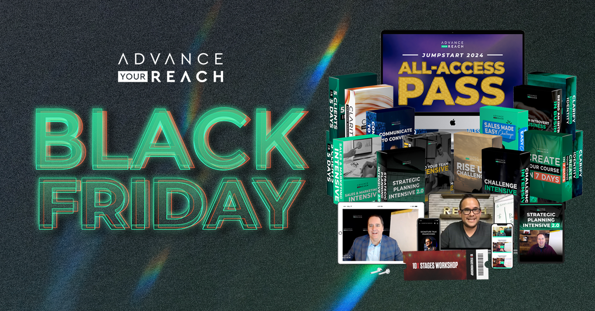 This is our best business package for 95% off! – Advance Your Reach
